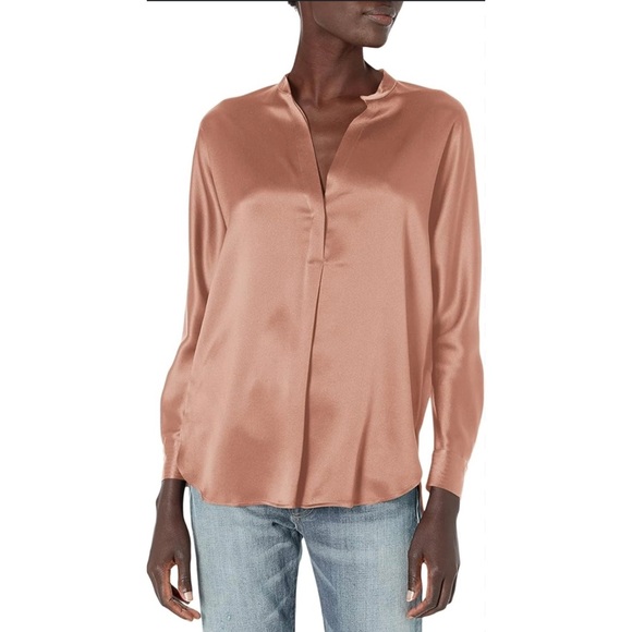 Vince | Tops | Vince Silk Blouse | Poshmark